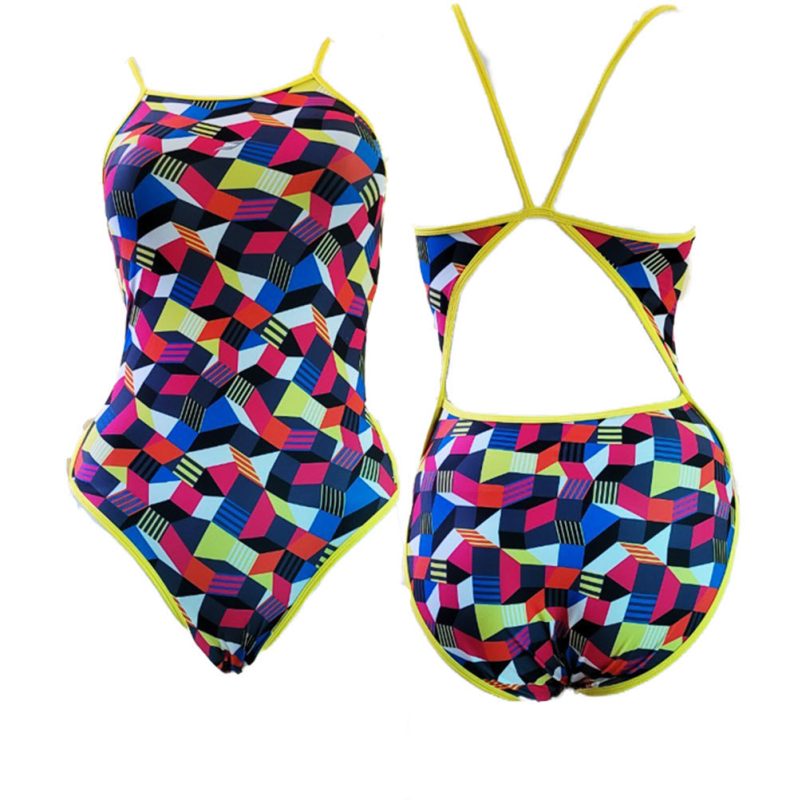 Super Fly Back ONE PIECE Training Swimwear ชุดวันพีชขาเว้าหลังซุปเปอร์ ...